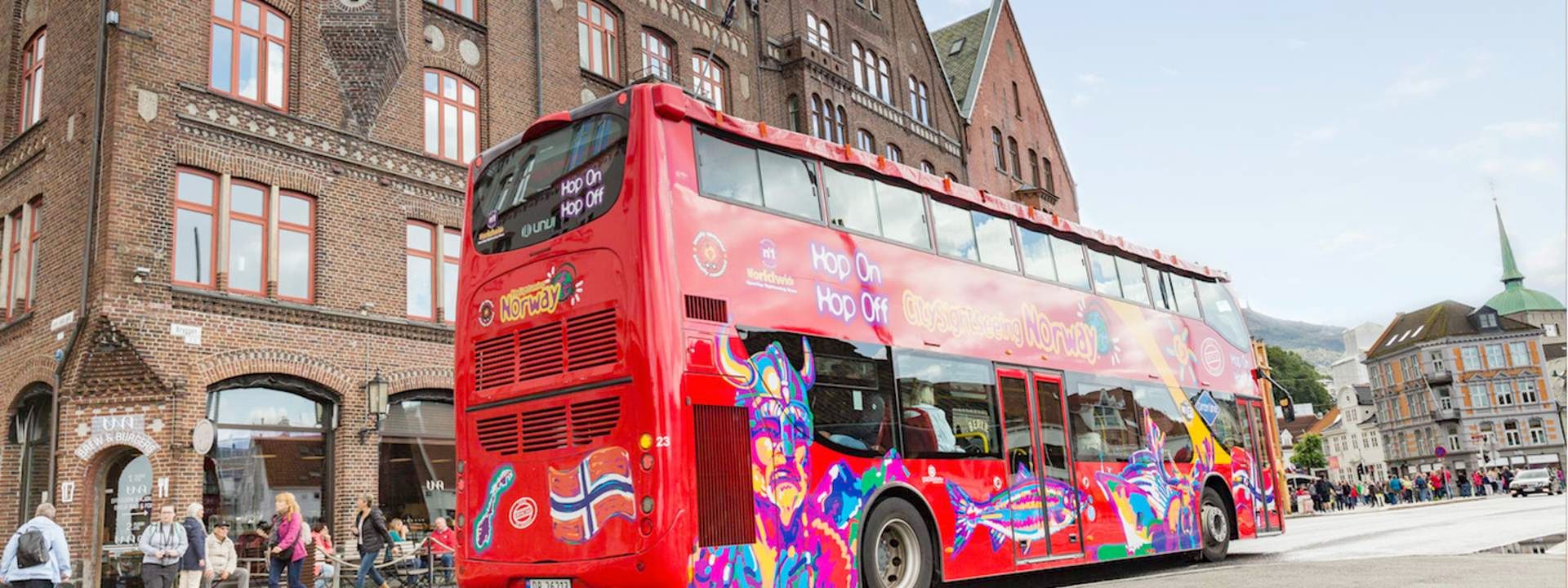ตั๋ว Bergen City Sightseeing Hop-On Hop-Off Bus Pass