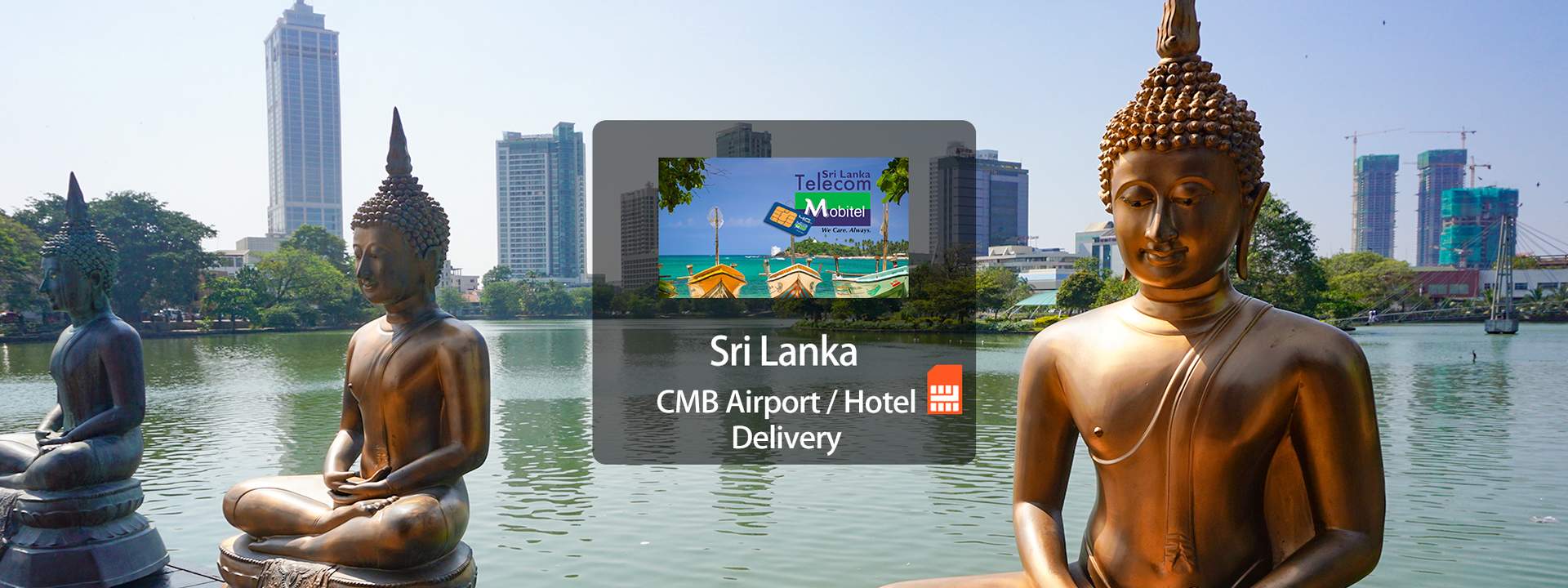Buy 4G SIM Card (CMB Airport/Hotel Delivery) for Sri Lanka