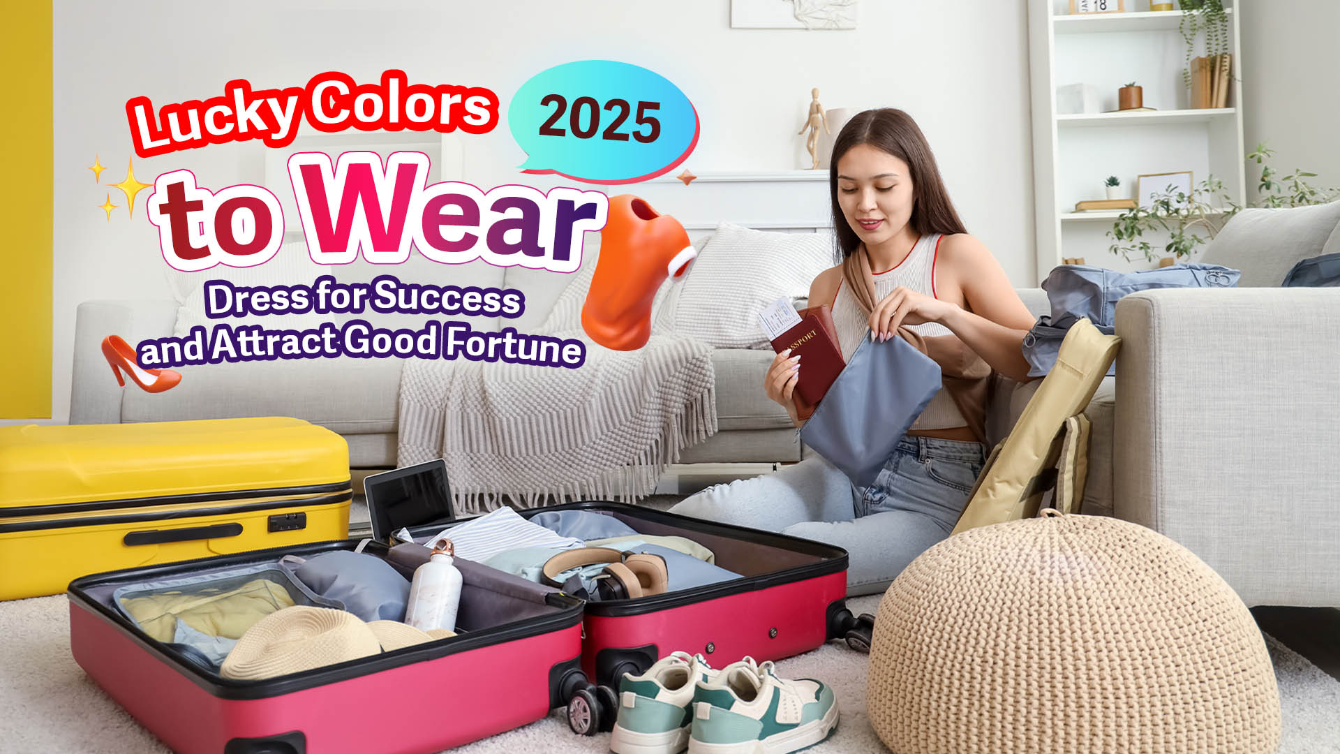 2025 Lucky Colors to Wear: Dress for Success and Attract Good For