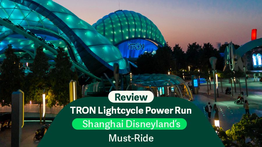 Review TRON Lightcycle Power Run Shanghai Disneyland’s Must-Ride